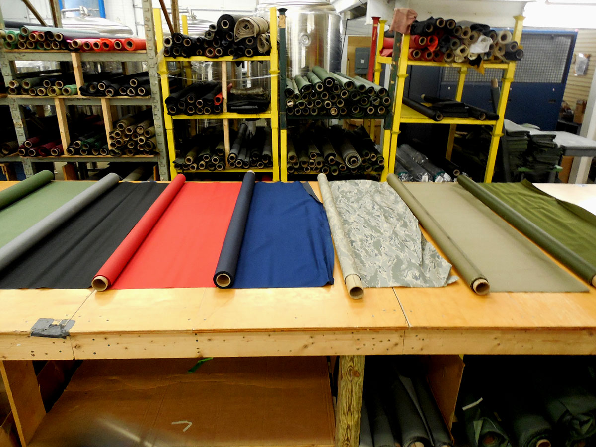 Cordura© 1000D Material, PVC Polyester Material, Remnant and Mixed Fabrics